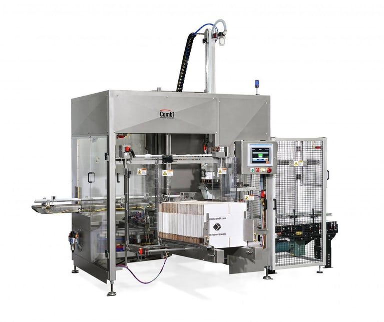 Alphapack | Pick and Place Case Packer | Combi Packaging Systems