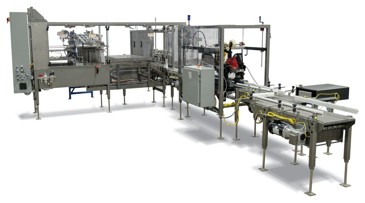 Side Loading Case Packer | Automatic Heavy Duty Case Packer | Combi ...