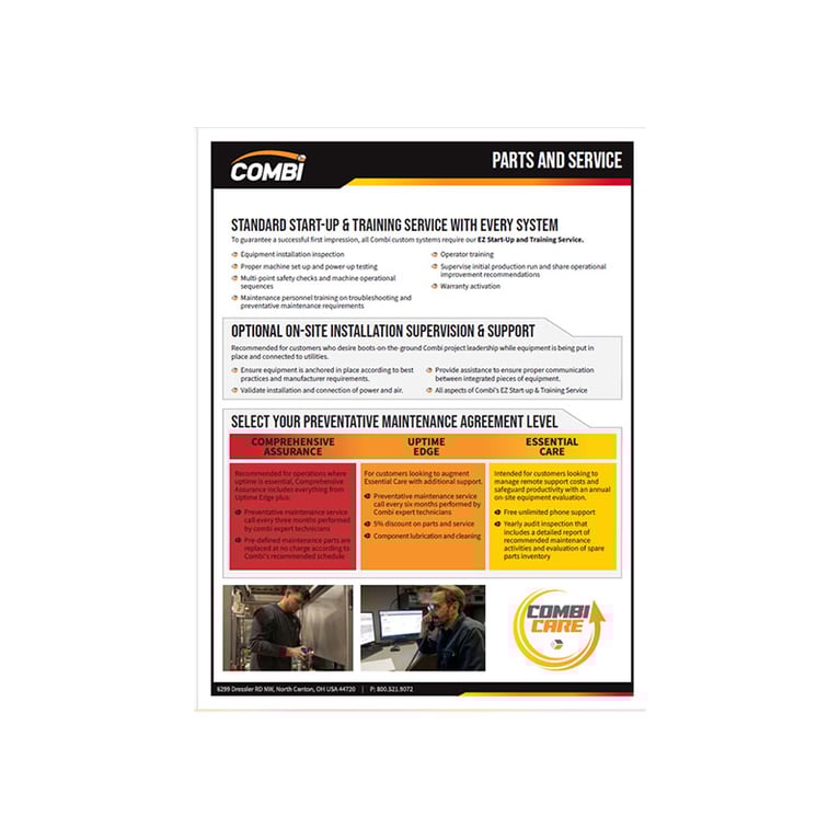 Document Library | Combi Packaging Systems