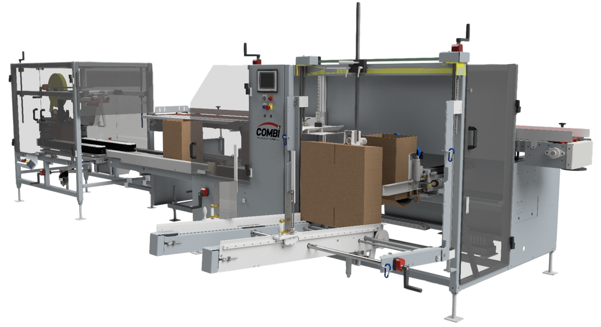 Case Packer Semi-Automatic | Case Packing Systems | Combi Packaging ...