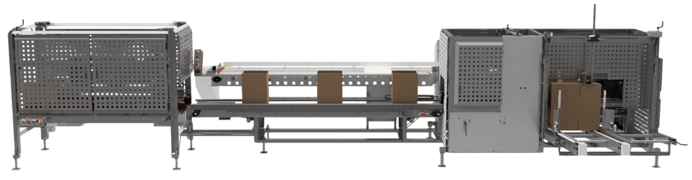 Case Packer Semi-Automatic | Case Packing Systems | Combi Packaging ...
