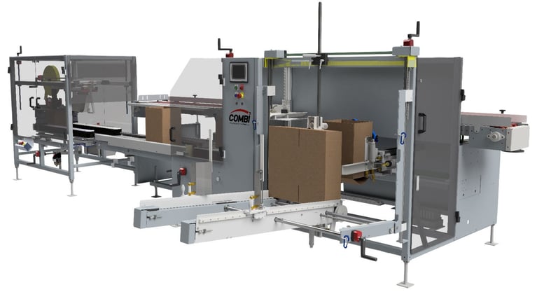 Case Packer Semi-Automatic | Case Packing Systems | Combi Packaging ...