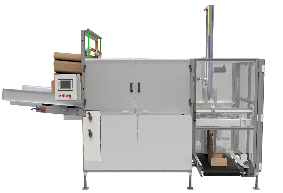 Automatic Tray Former Machine | Tray Former Equipment | Combi Packaging ...