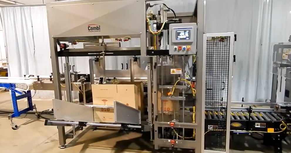 Alphapack | Pick and Place Case Packer | Combi Packaging Systems