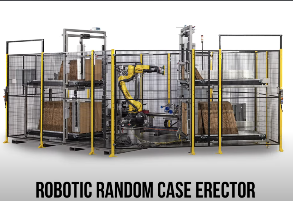 RCE Robotic Random Case Erector | Combi Packing Systems